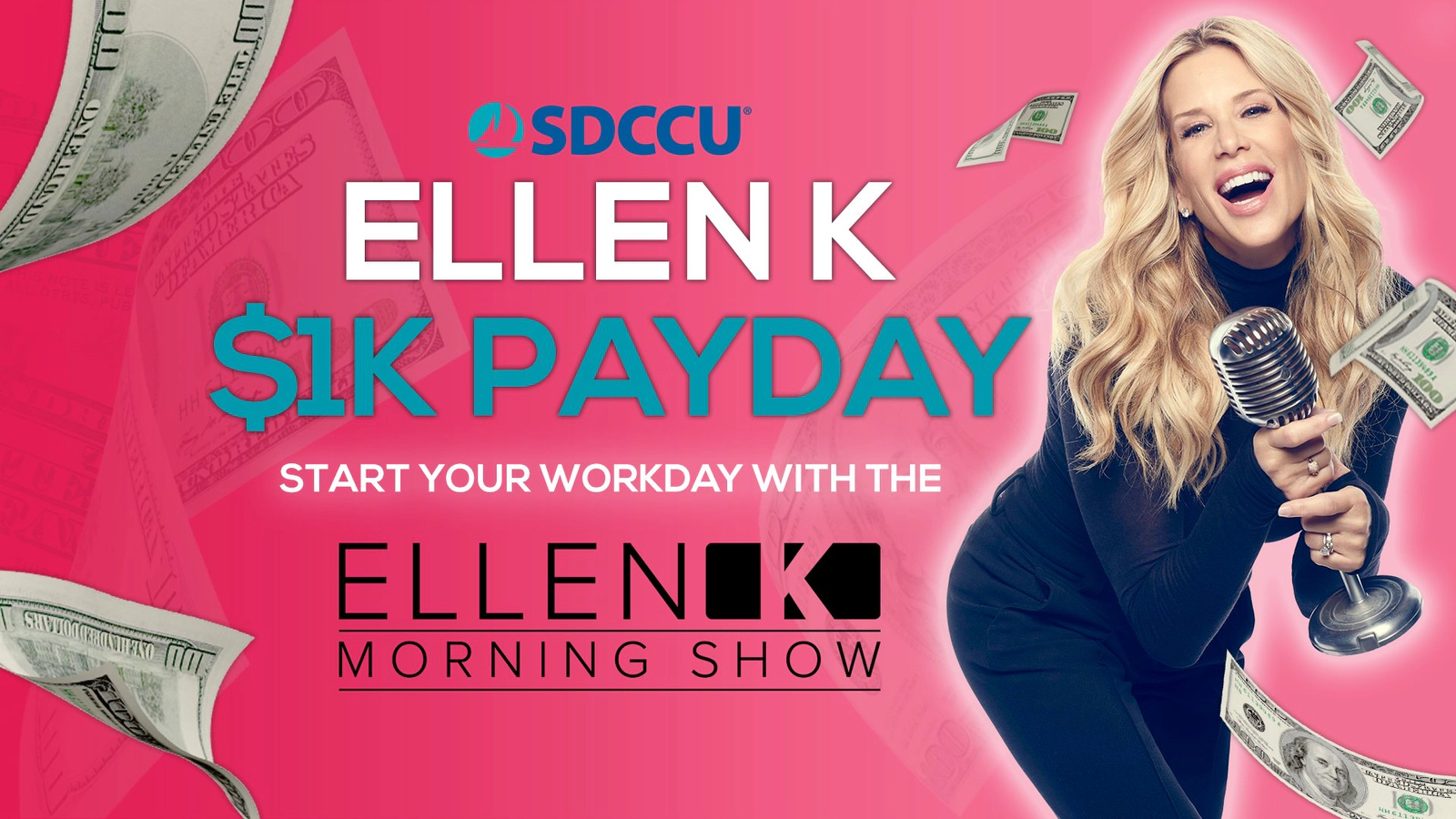 I just entered to win $1,000 as KOST 103.5 presents Ellen K 1K Payday ...