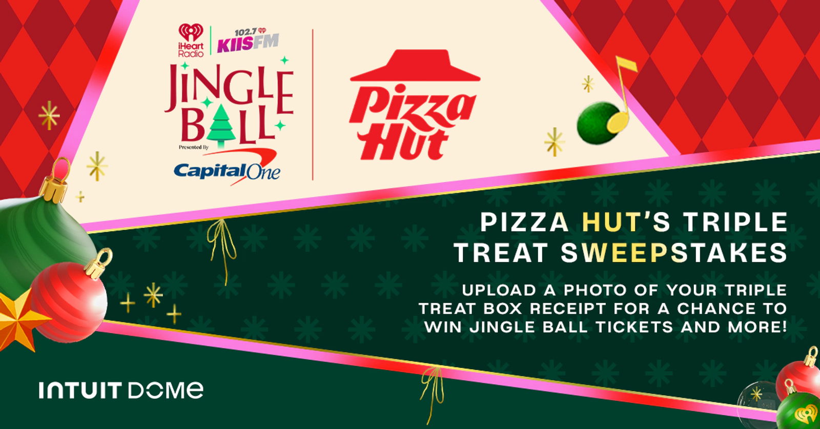 Pizza Hut’s Triple Treat Sweepstakes | 102.7 KIIS-FM | 102.7 KIIS-FM