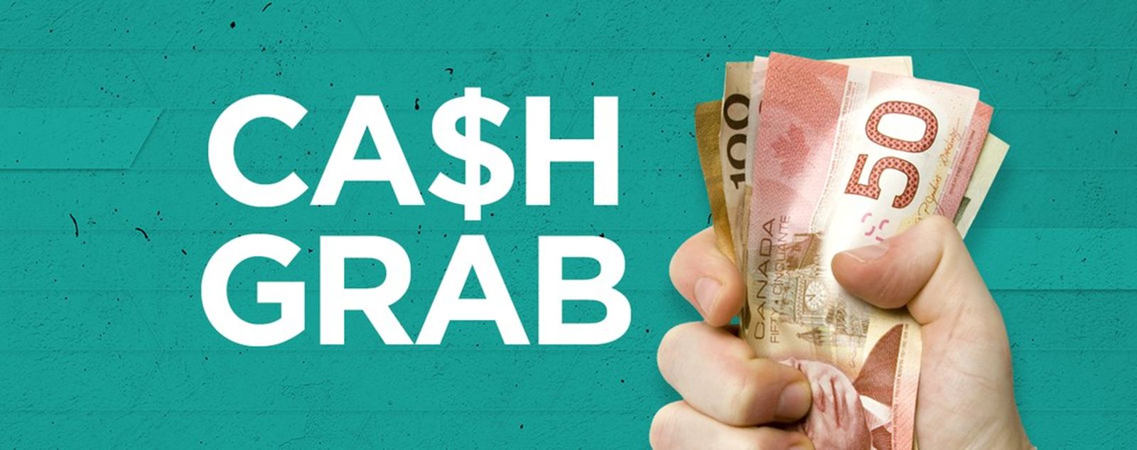 Win $500 this month with our Cash Grab contest!