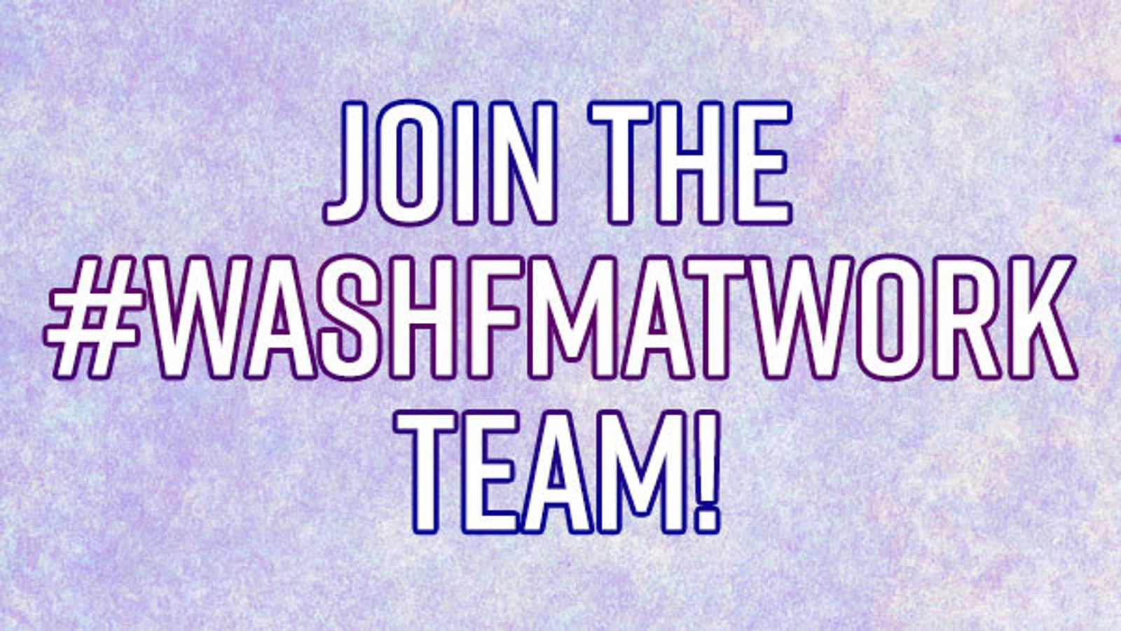 Join the #WASHFMatWork Team! | 97.1 WASH-FM | 97.1 WASH-FM